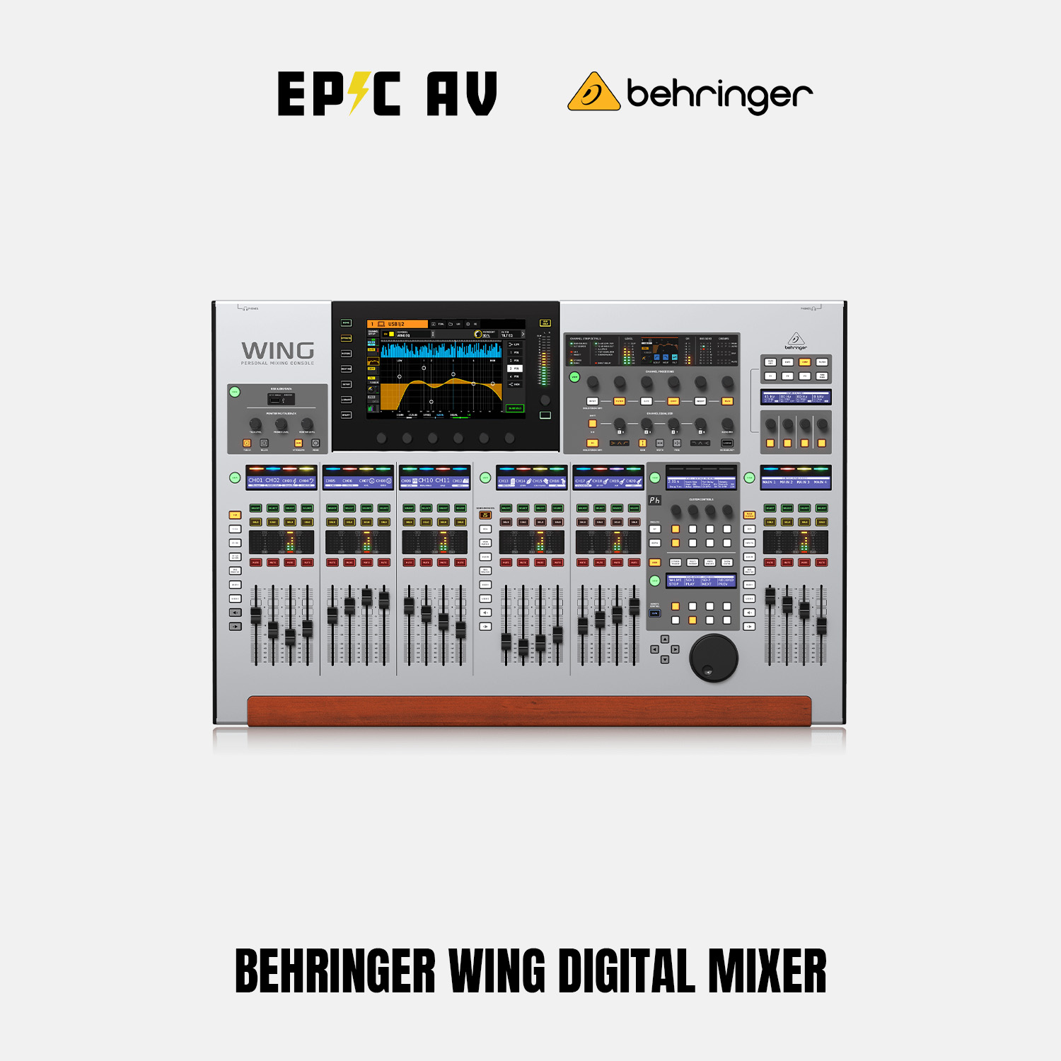 Behringer Wing digital mixer | Rent Sound System