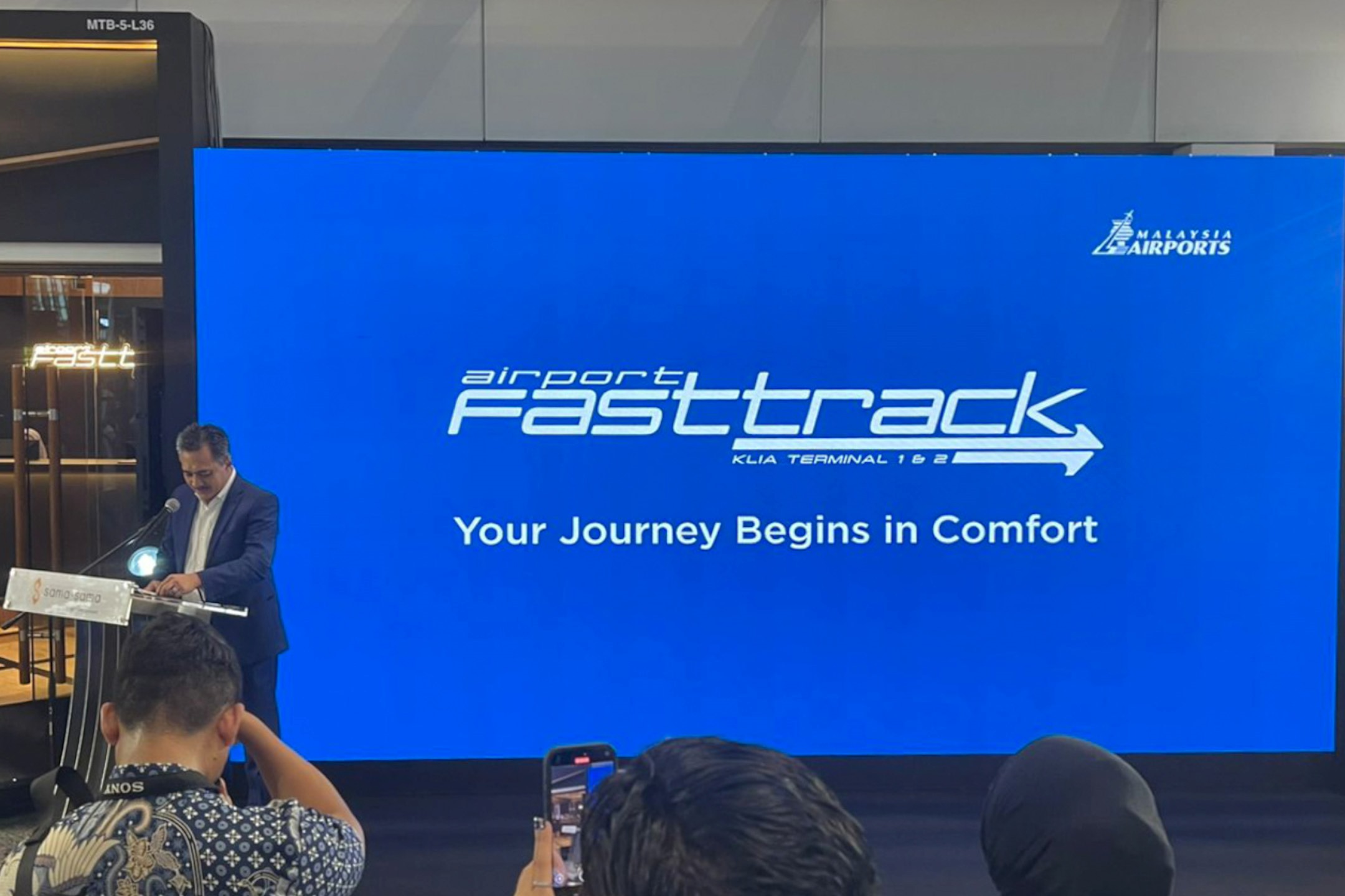Launching Airport FastTrack service | Indoor LED Screen Rental