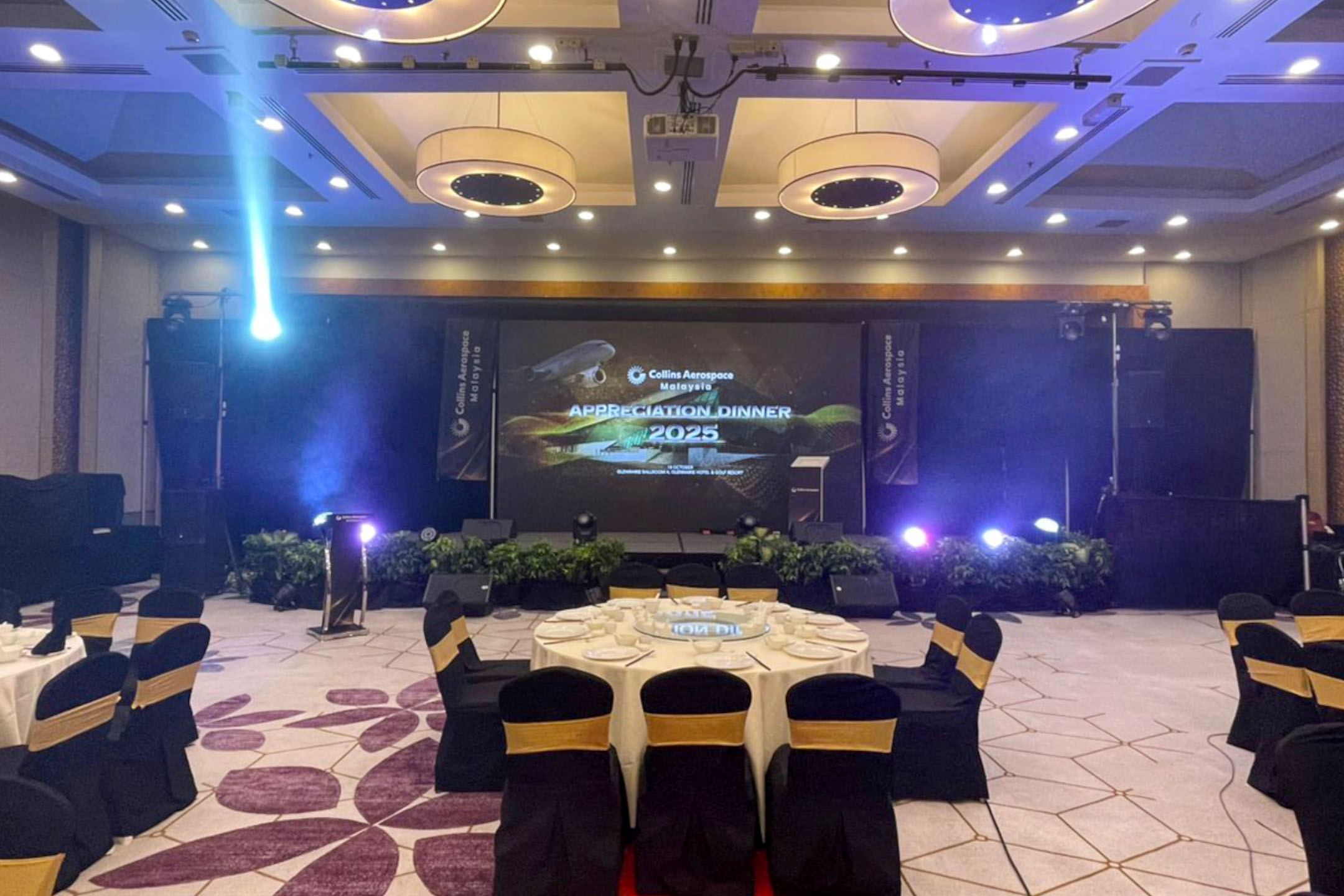 Collins Aerospace Malaysia | Indoor LED Screen Rental