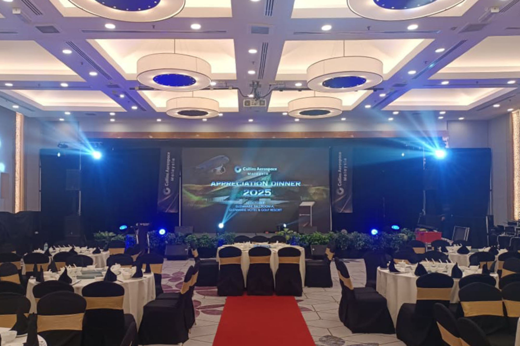 Collins Aerospace Malaysia | Indoor LED Screen Rental